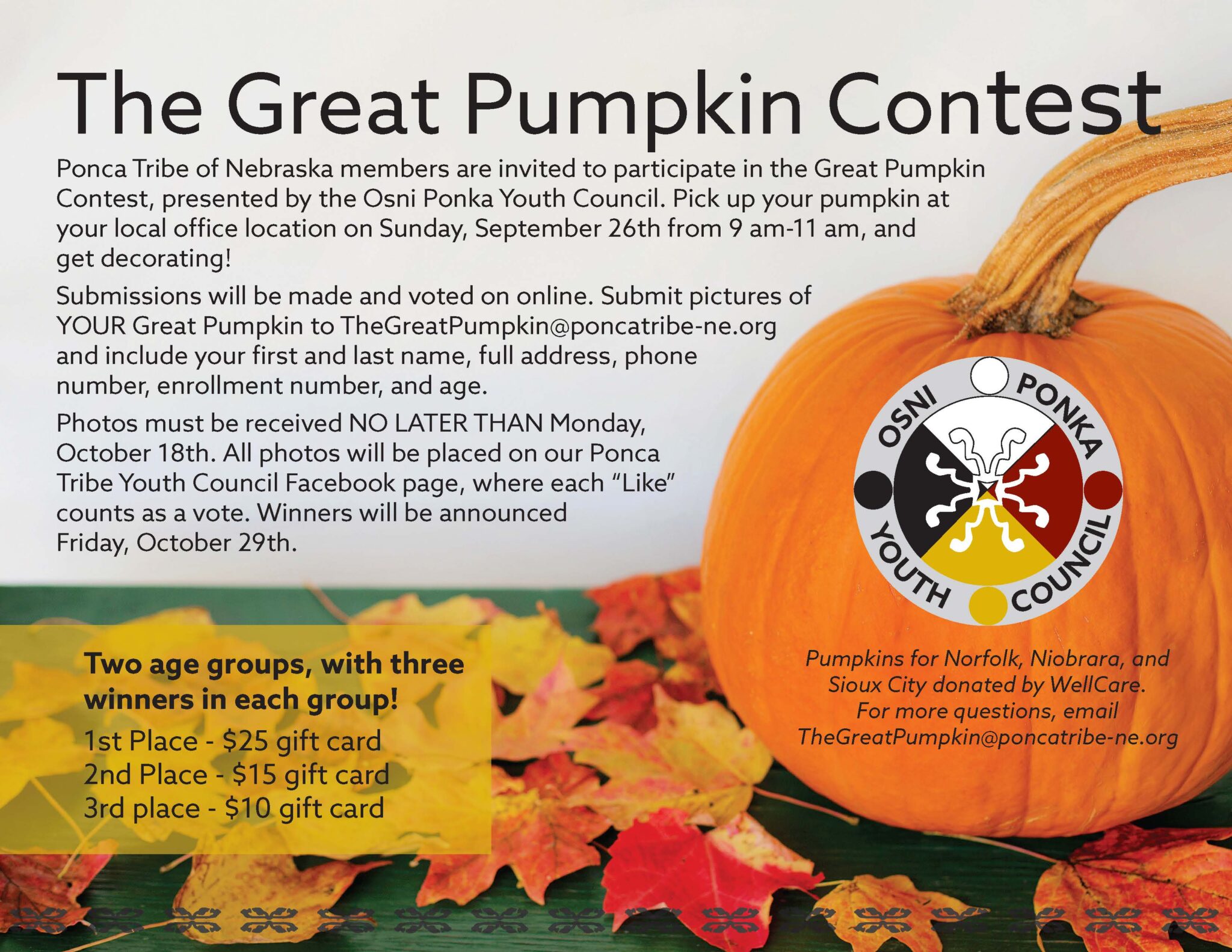 The Great Pumpkin Contest – Ponca Tribe of Nebraska